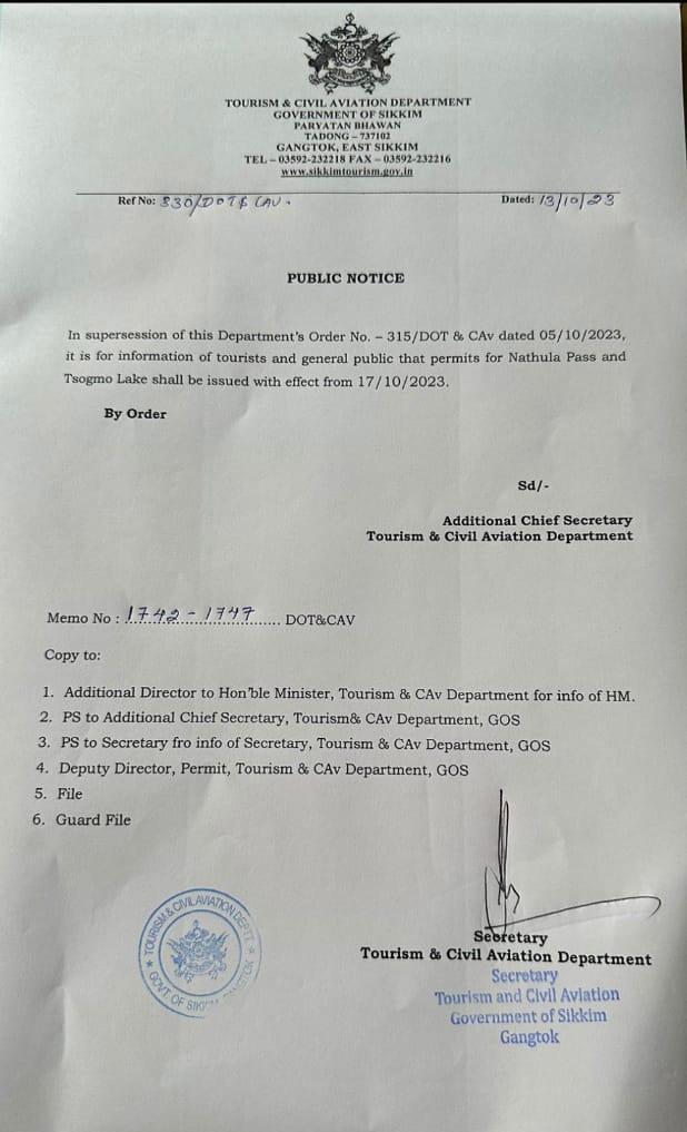 Welcome to Sikkim Tourism - Official Website of Department of Tourism ...