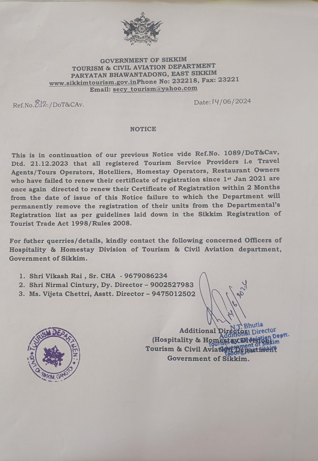 Welcome to Sikkim Tourism - Official Website of Department of Tourism ...