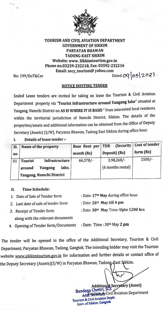 Welcome to Sikkim Tourism - Official Website of Department of Tourism ...