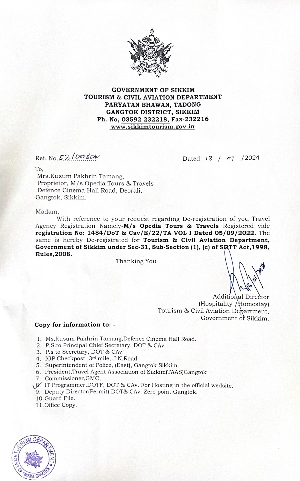 Welcome to Sikkim Tourism - Official Website of Department of Tourism ...