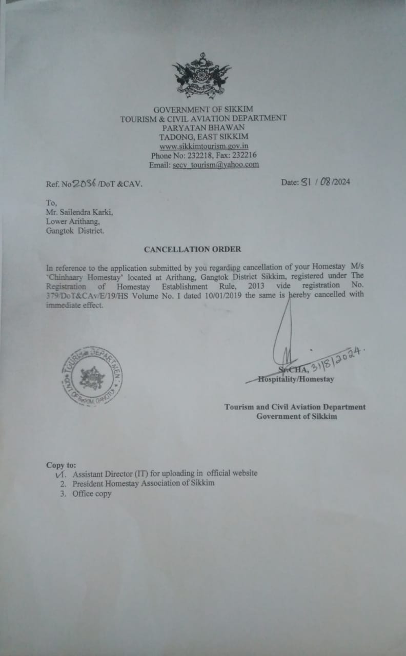 Welcome to Sikkim Tourism - Official Website of Department of Tourism ...