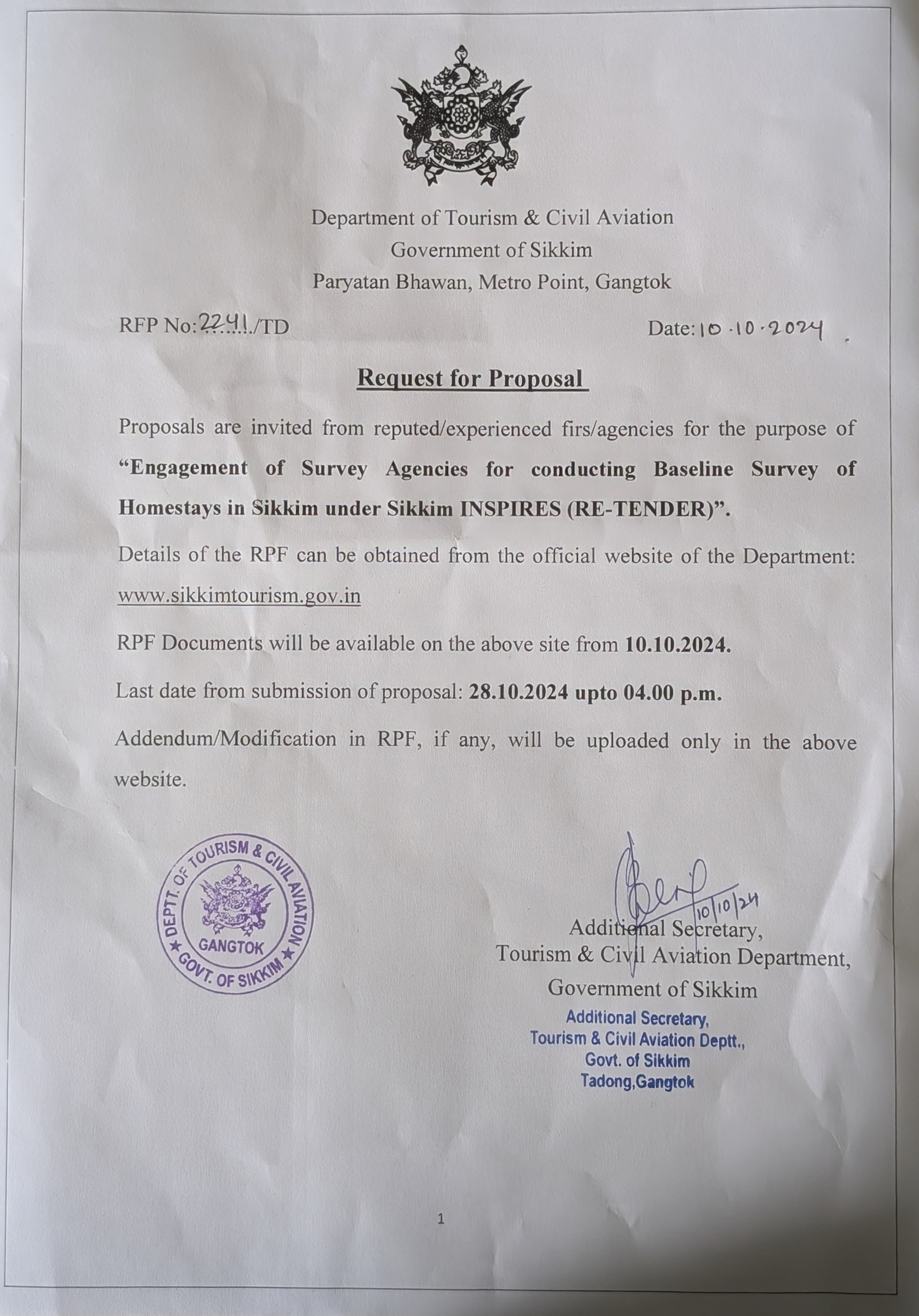 Welcome to Sikkim Tourism - Official Website of Department of Tourism ...