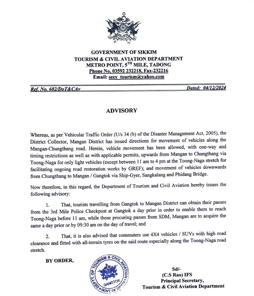 Welcome to Sikkim Tourism - Official Website of Department of Tourism ...