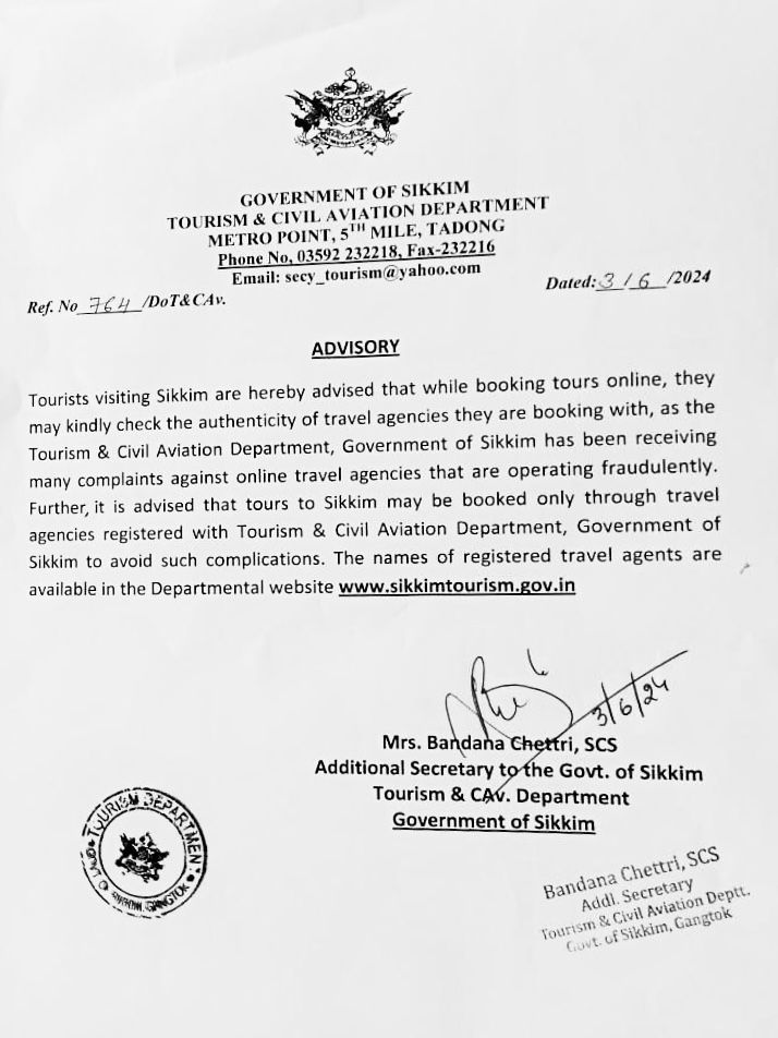 Welcome to Sikkim Tourism - Official Website of Department of Tourism ...