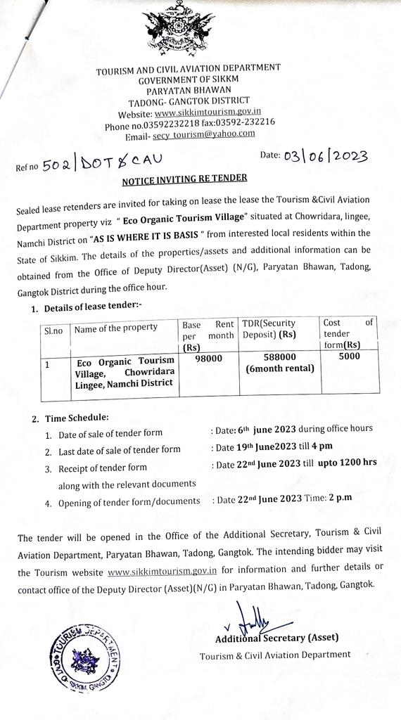 Welcome to Sikkim Tourism - Official Website of Department of Tourism ...