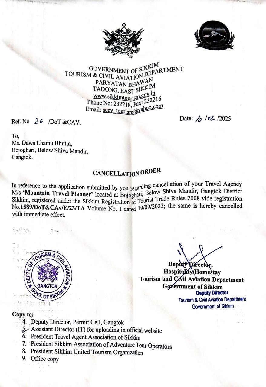 Welcome to Sikkim Tourism - Official Website of Department of Tourism ...