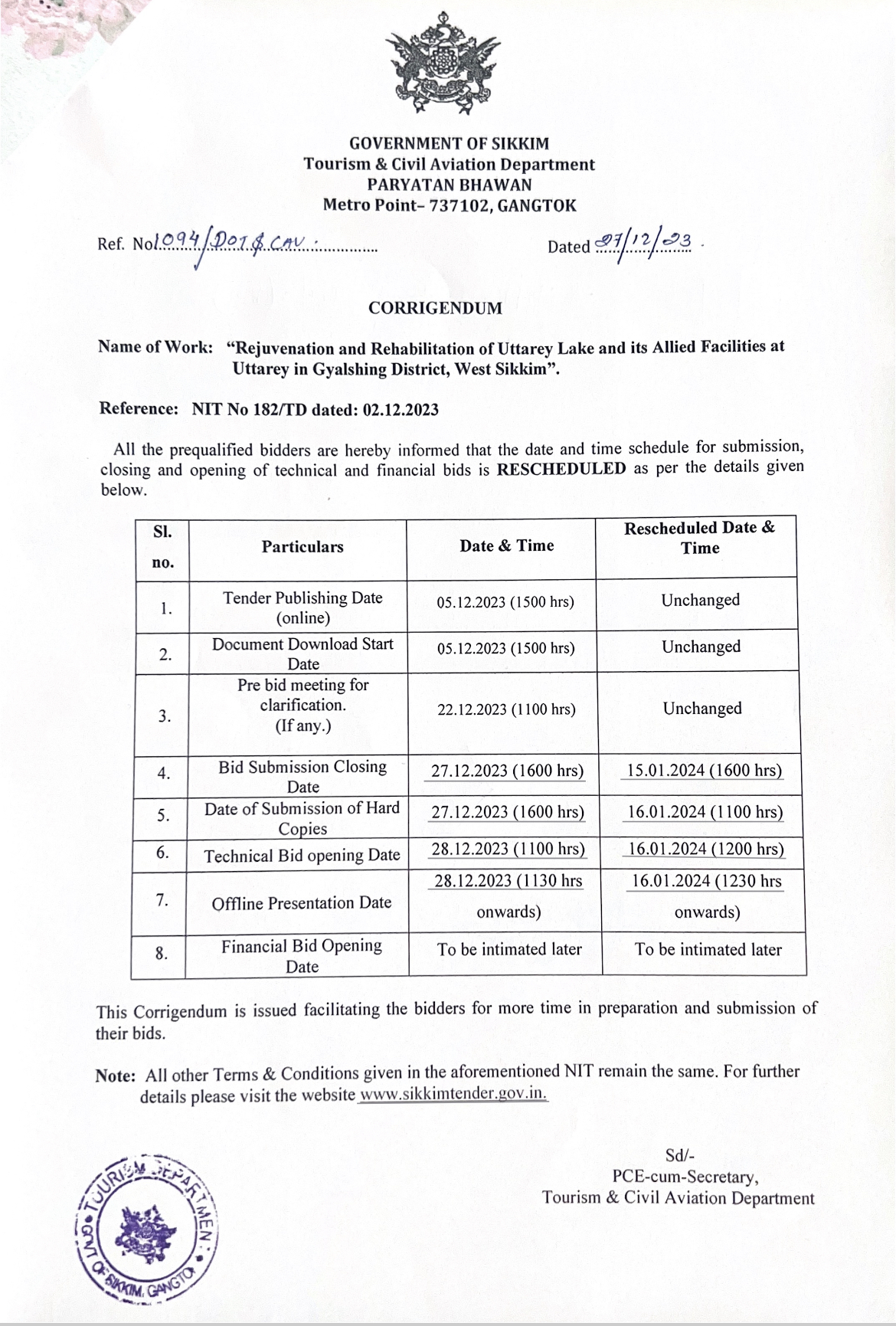 Welcome to Sikkim Tourism - Official Website of Department of Tourism ...